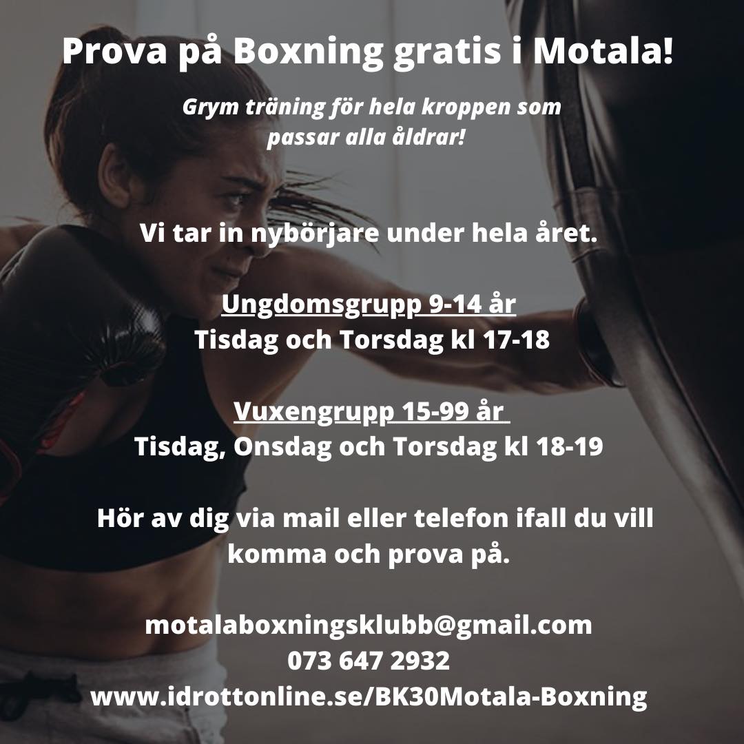 BK30 Motala – Boxningsklubben Motala